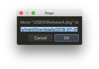 Copy as default behaviour between volumes? · Issue #459 · fman-users/fman · GitHub