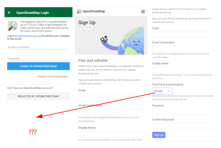 Improve OSM account creation or submission · Issue #5740 · organicmaps ...