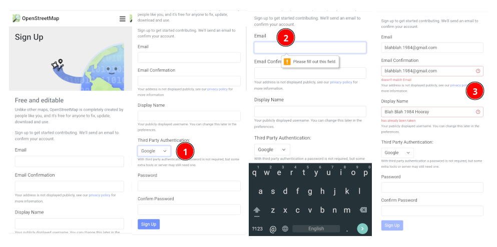 Improve OSM account creation or submission · Issue #5740 · organicmaps/organicmaps · GitHub