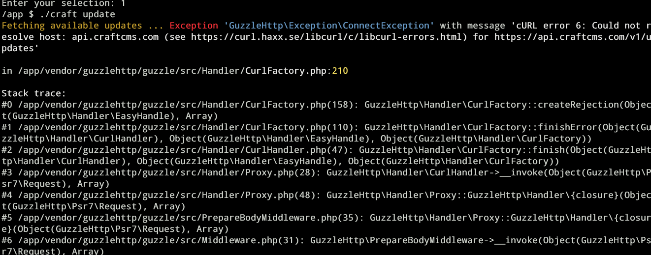 Can't update Craft from Nitro · Issue #401 · craftcms/nitro · GitHub