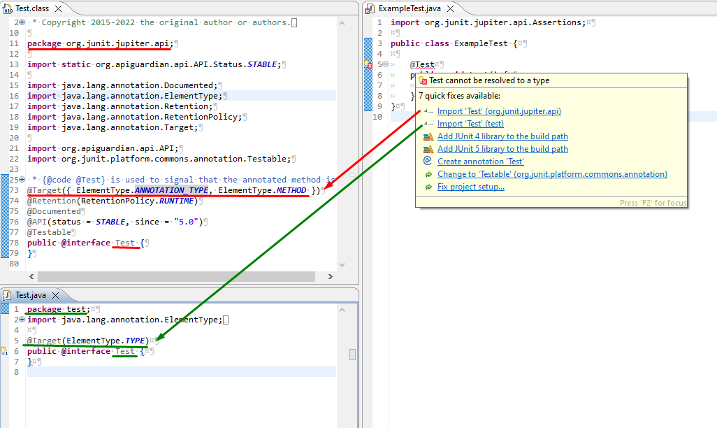 Quickfix For Annotations Import Not Enough Grained · Issue 243 · Eclipse Jdt Eclipse Jdt Ui