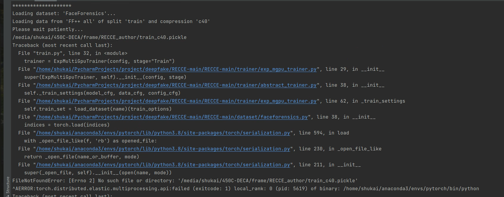 About training and pickle · Issue #20 · VISION-SJTU/RECCE · GitHub