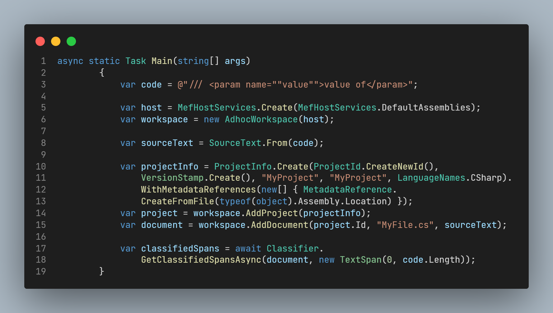 Xmldoccommentattributename Classification Type Assigned To A Leading Whitespace Trivia · Issue