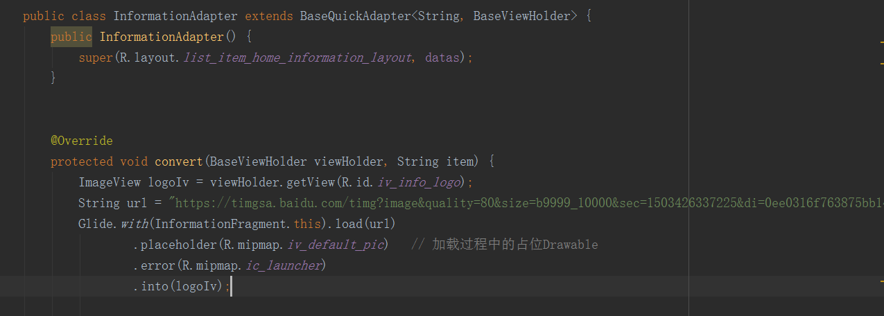为什么我用Glide无法加载网络图片 · Issue #1485 · CymChad/BaseRecyclerViewAdapterHelper · GitHub