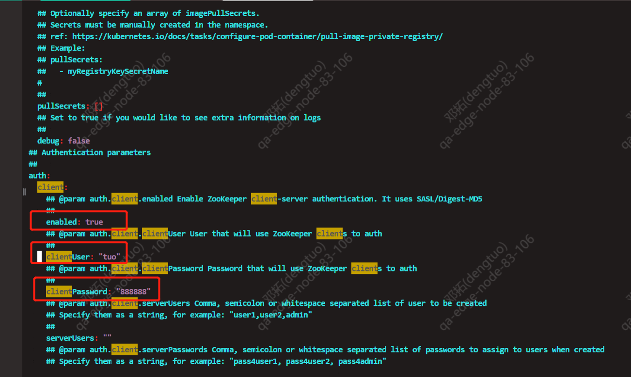 zookeeper client-server auth config error · Issue #15687 · bitnami ... zookeeper client-server auth config error · Issue #15687 · bitnami ...