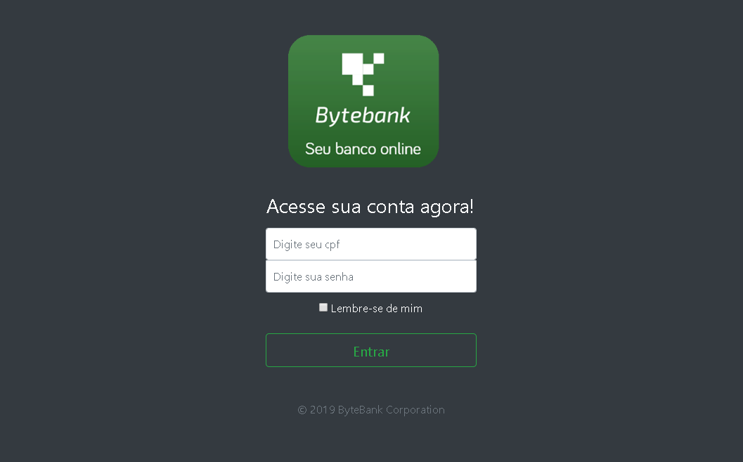 GitHub - will3g/ByteBank: ByteBank é um projeto de estudo em Python, utilizando Flask como micro ...
