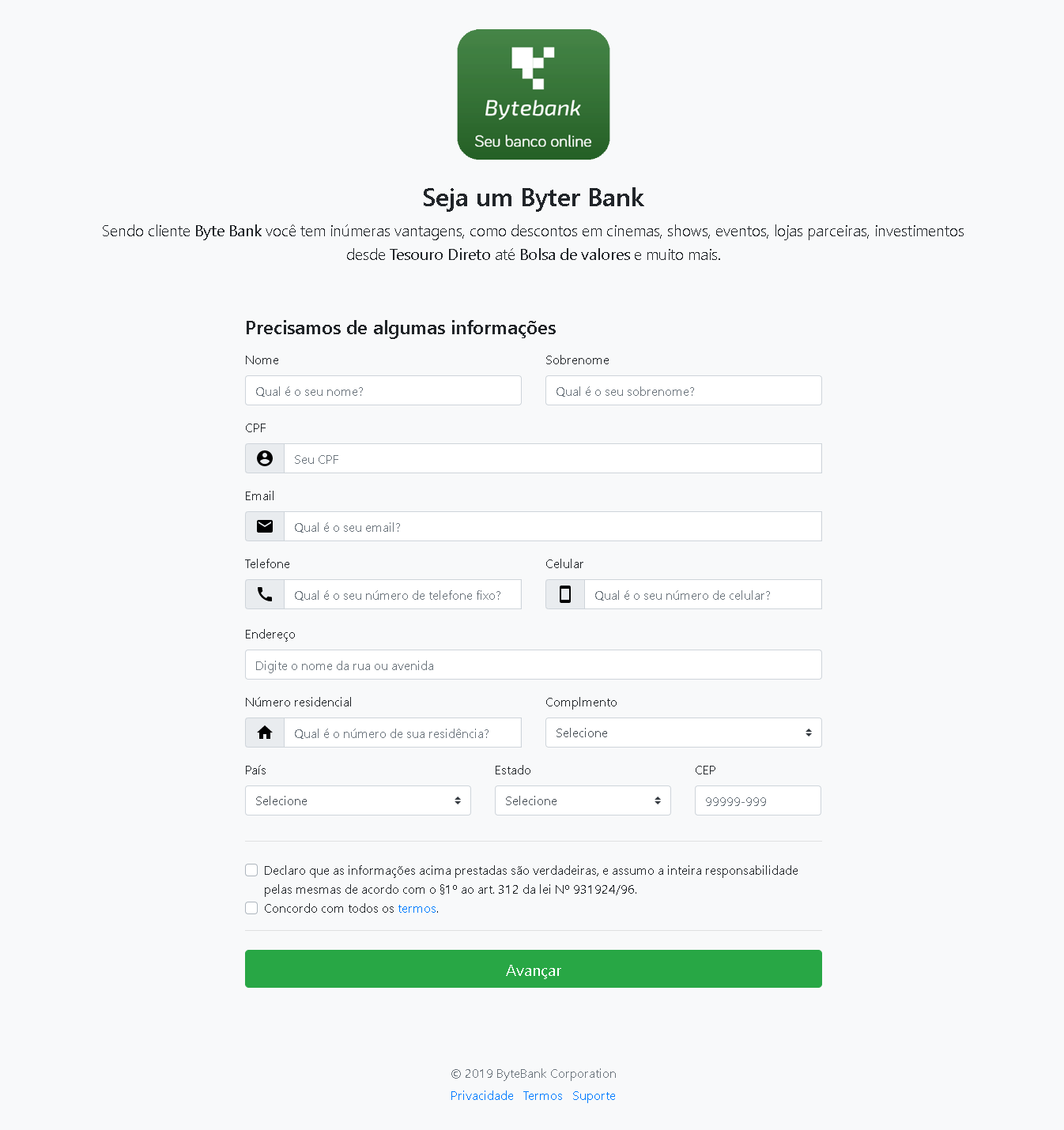 GitHub - will3g/ByteBank: ByteBank é um projeto de estudo em Python, utilizando Flask como micro ...