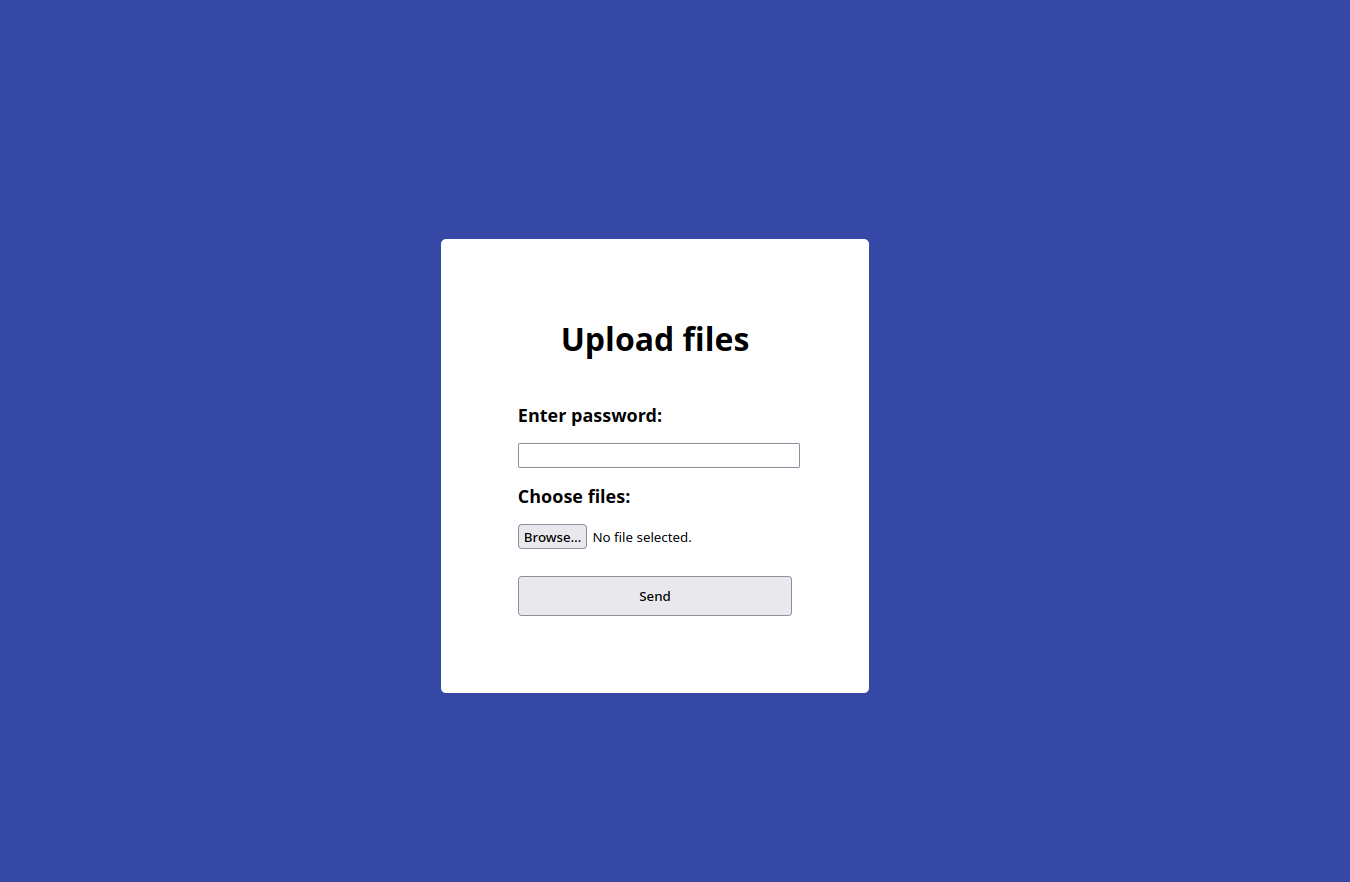 GitHub - ASPJulien/FileUploader: Web interface to upload and host files ...
