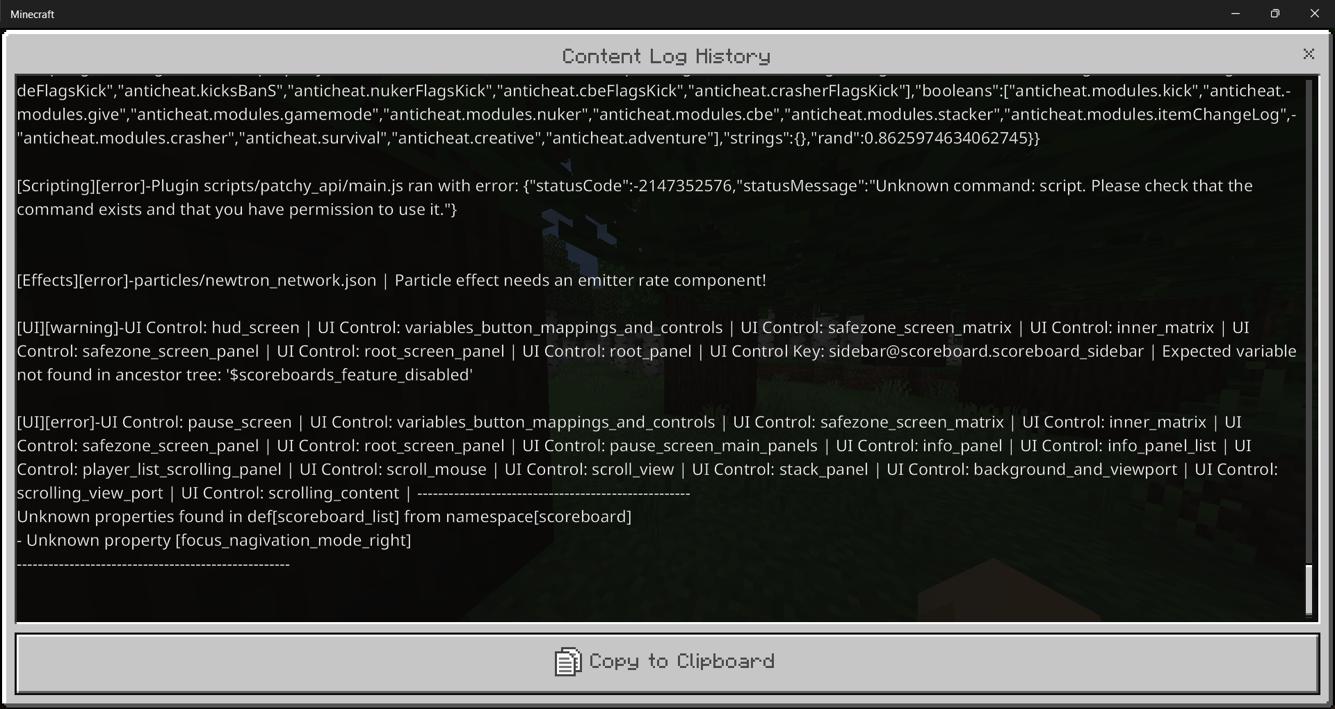 Gametest The Script Command Does Not Exist In Gametest · Issue 357 · Microsoftdocsminecraft 