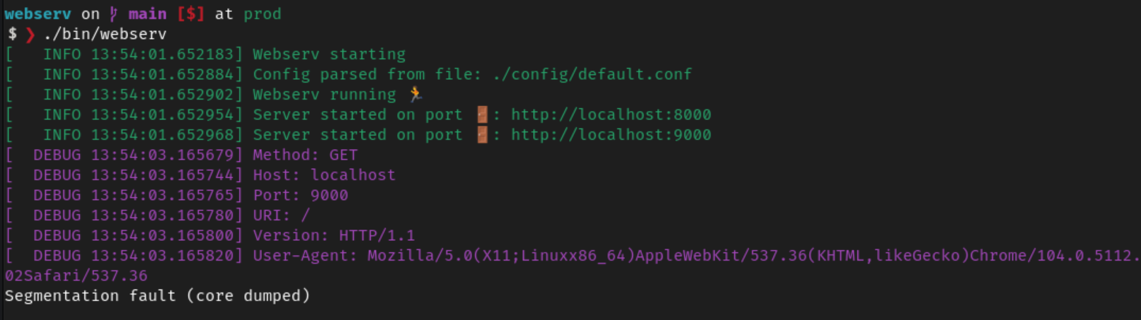 Bug: Segfault when clicking Send DELETE · Issue #47 · vcwild/webserv · GitHub