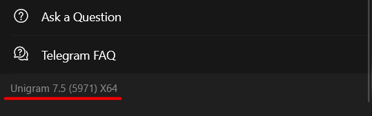Accessibility: Last button in settings is not tagged · Issue #2291 · UnigramDev/Unigram · GitHub