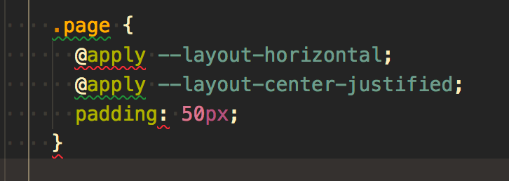 CSS @apply rules are marked as errors. · Issue #45 · mjbvz/vscode-lit-html · GitHub