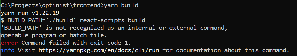 frontendのビルドスクリプトはLinux, Macのみを対象としている · Issue #418 · oist/optinist · GitHub