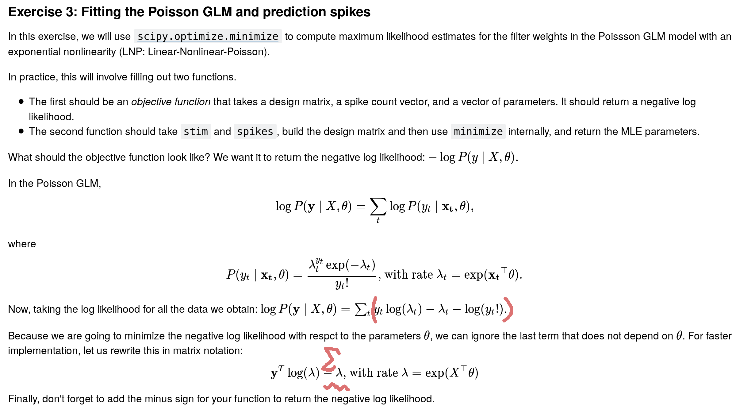 W1D4 Tutorial 1, missing \sum in a formula of Exercise 3 · Issue #320 ...