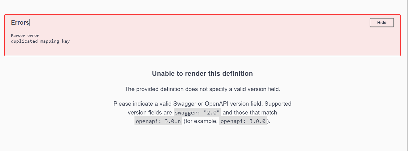 Emqx 5018 Swagger Or Openapi Version Field Missing In Swaggerjson · Issue 10031 · Emqx 