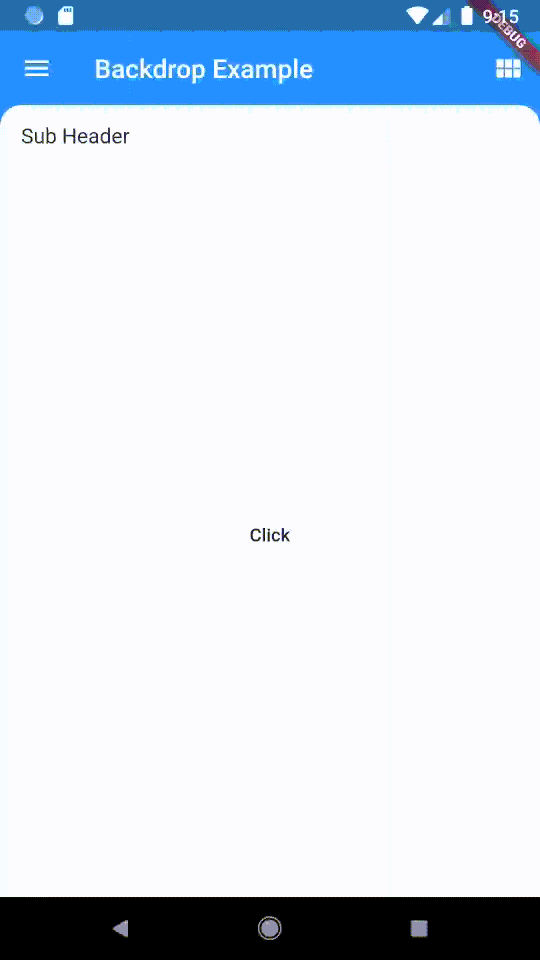 After first backdrop toggle: back layer revealed on every front layer click regardless of ...