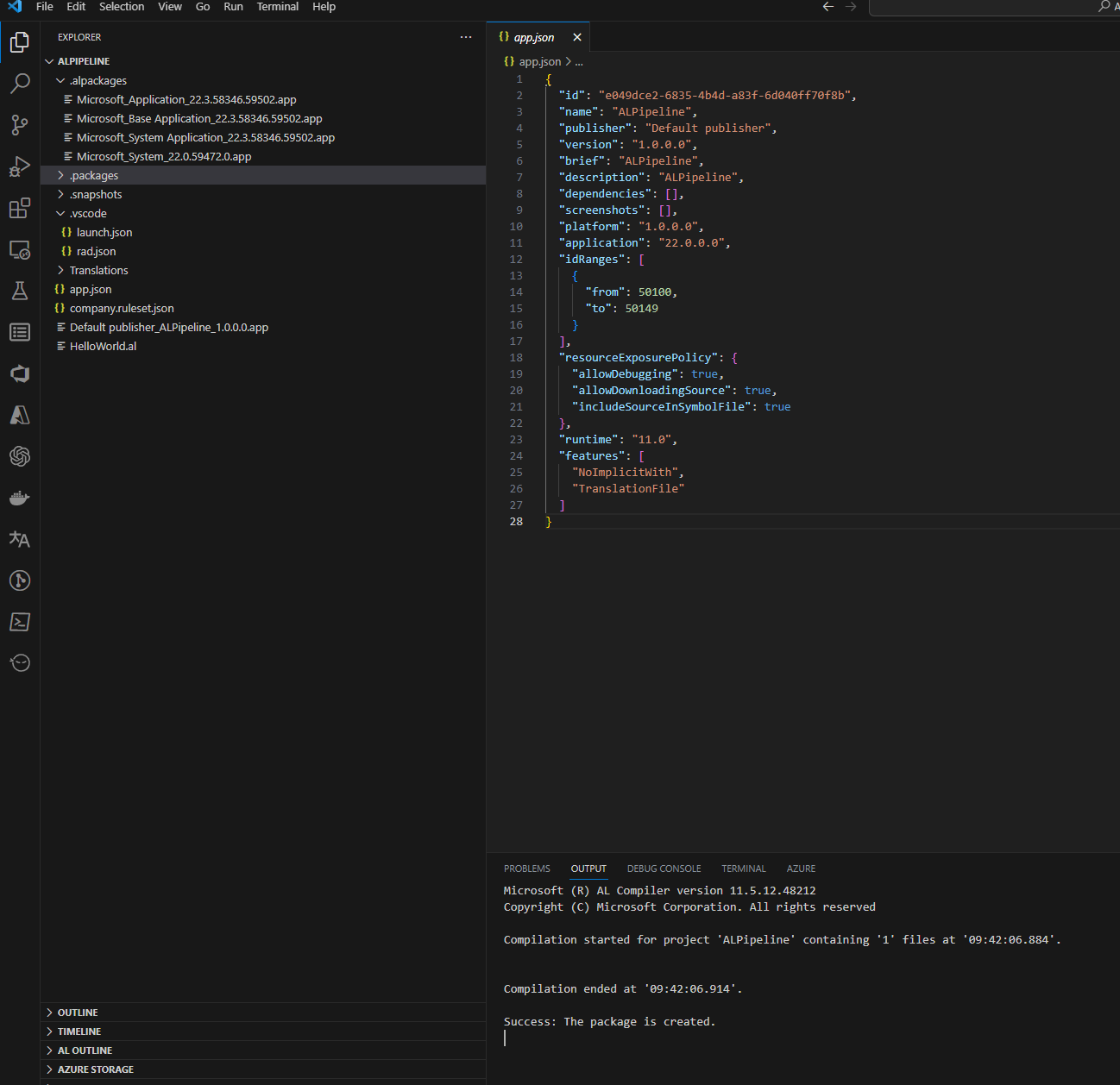 Question: Could not Compile app using Run-AlPipeline command, what did I wrong? · Issue #3148 ...