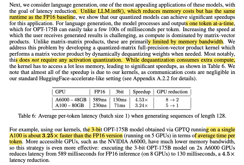 How Should I Verify The Speedup Effect Of The Algorithm · Issue 38 · Ist Daslabgptq · Github 1912