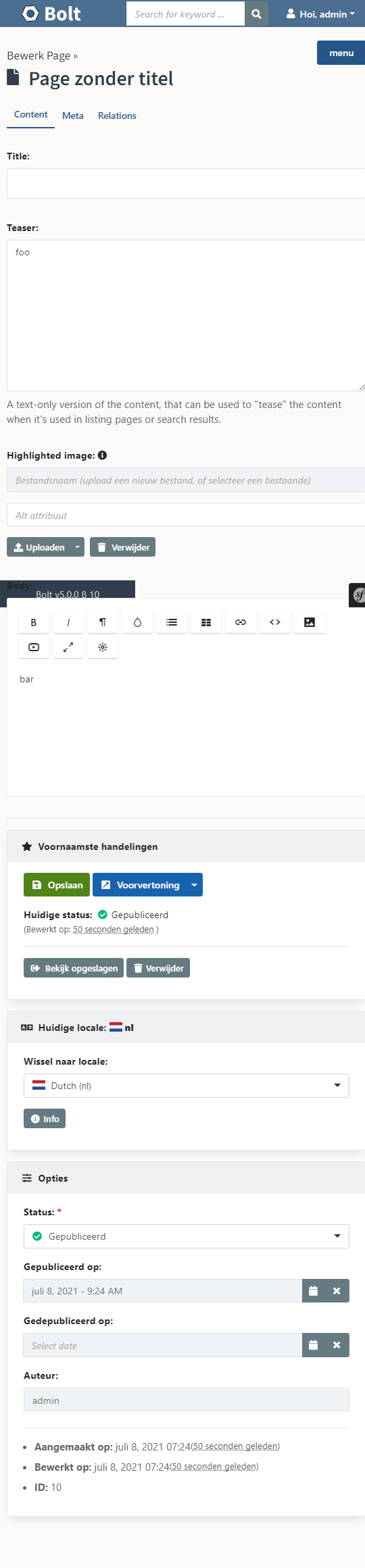 Saving with empty title can generate empty slug · Issue #2718 · bolt/core · GitHub