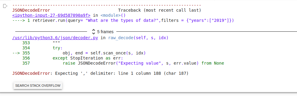 Adding The Customquery In Elasticsearch Retriever Throwing Error · Issue 756 · Deepset Ai