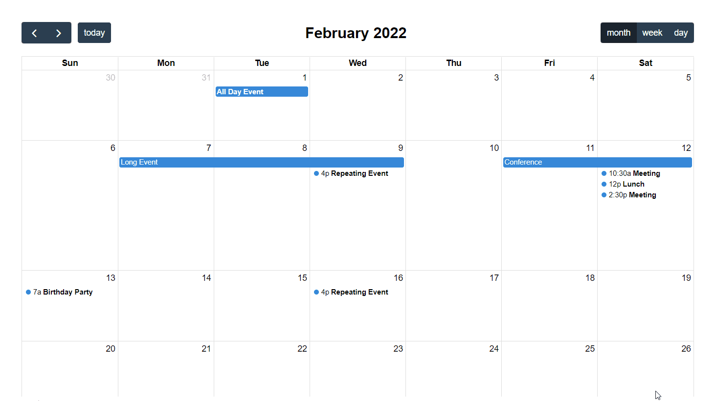 Event title duplicated · Issue #6756 · fullcalendar/fullcalendar · GitHub