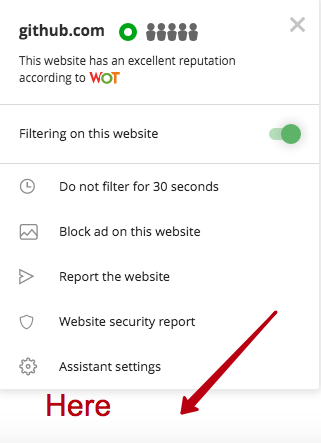 Request to add Filtering Log to assistant · Issue #311 · AdguardTeam/AdguardAssistant · GitHub
