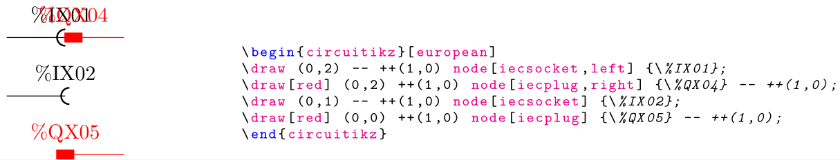 Adding socket and plug as possible terminals · Issue #611 · circuitikz/circuitikz · GitHub