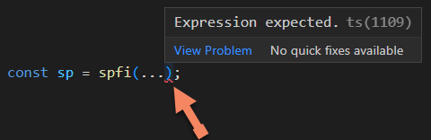 Please clarify what const sp = spfi(...); is? · Issue #2361 · pnp/pnpjs · GitHub