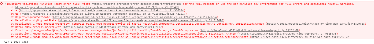Listview Control Crashing When Setting Defaultselection · Issue 450 · Pnpsp Dev Fx Controls