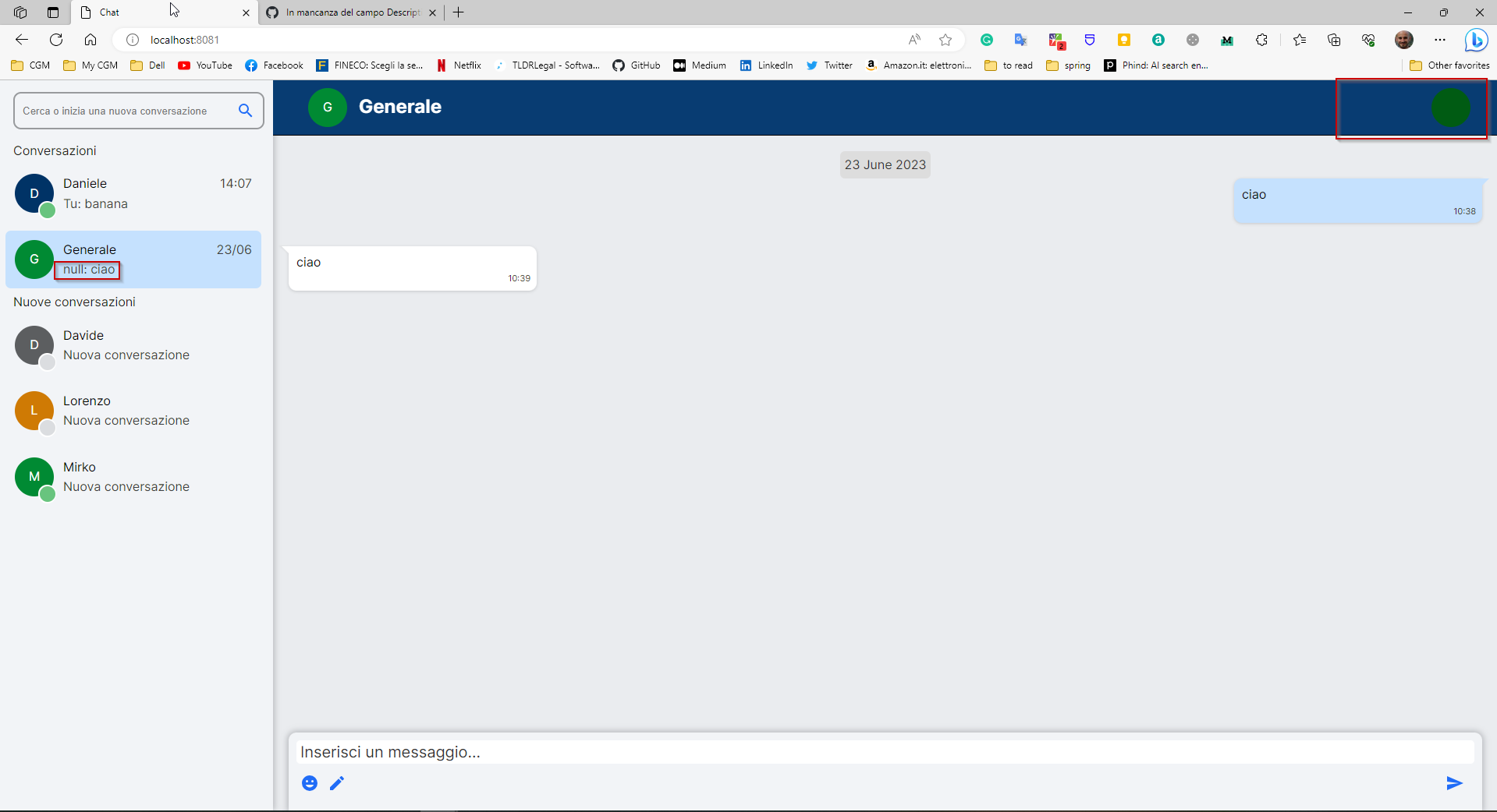 In mancanza del campo Description di uno user, fare fallback sullo username · Issue #271 ...