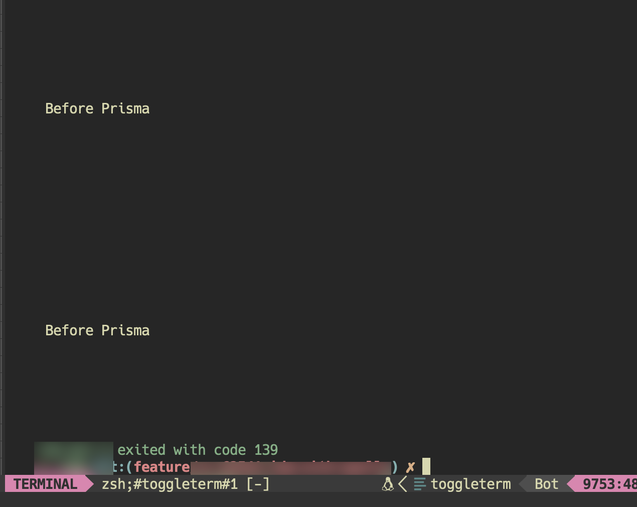 Segmentation fault on ARM64 Linux · Issue #18510 · prisma/prisma · GitHub