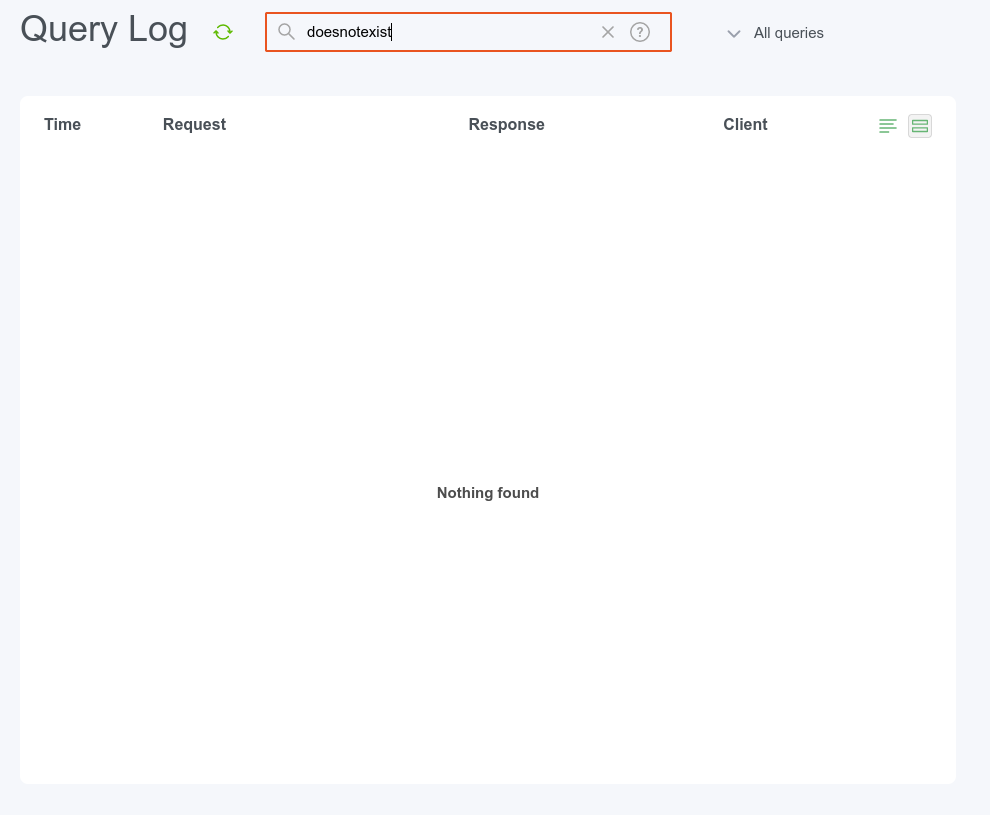 query log search doesn't indicate no results · Issue #4381 ...