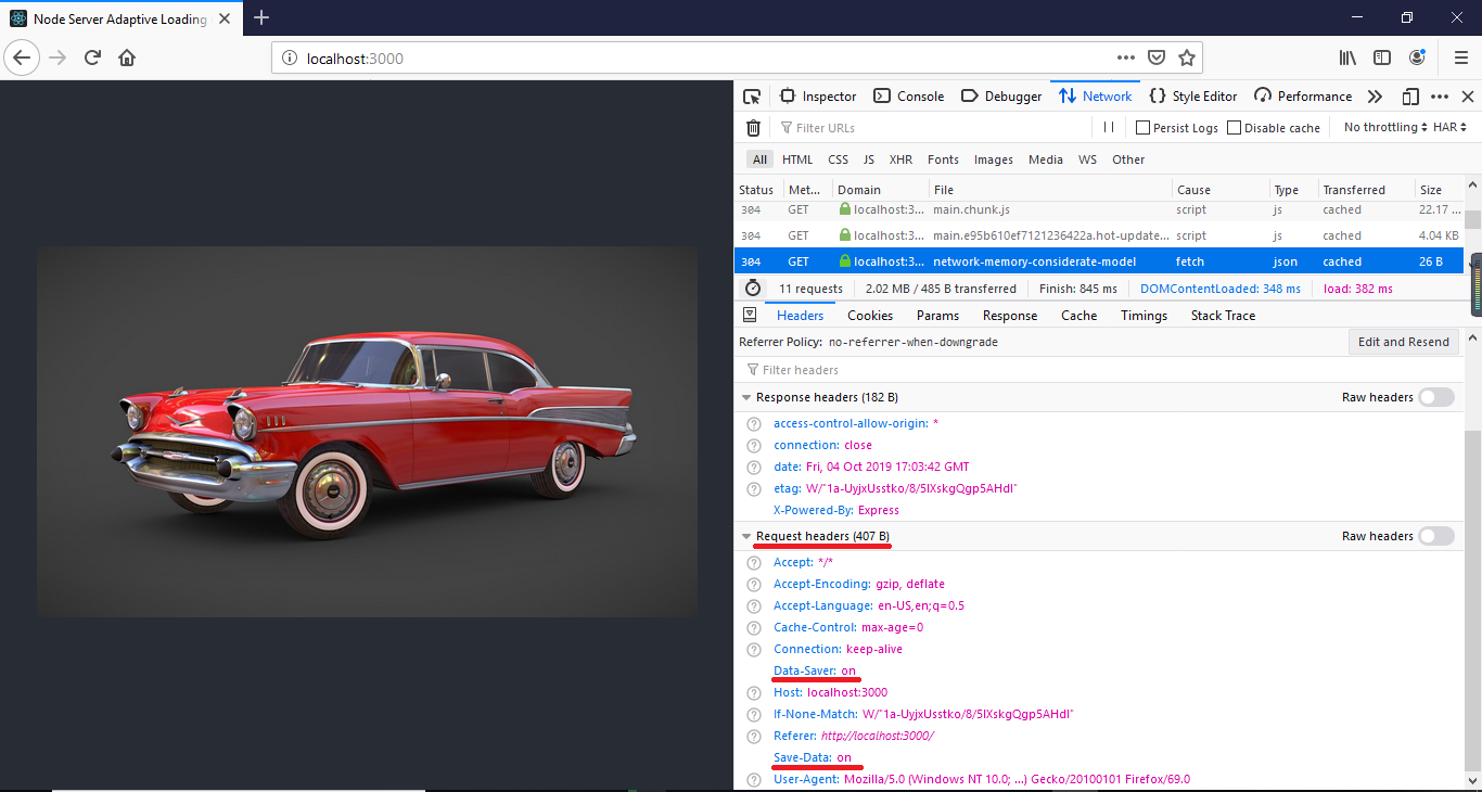 [Demo] Save Data · Issue #51 · GoogleChromeLabs/adaptive-loading · GitHub