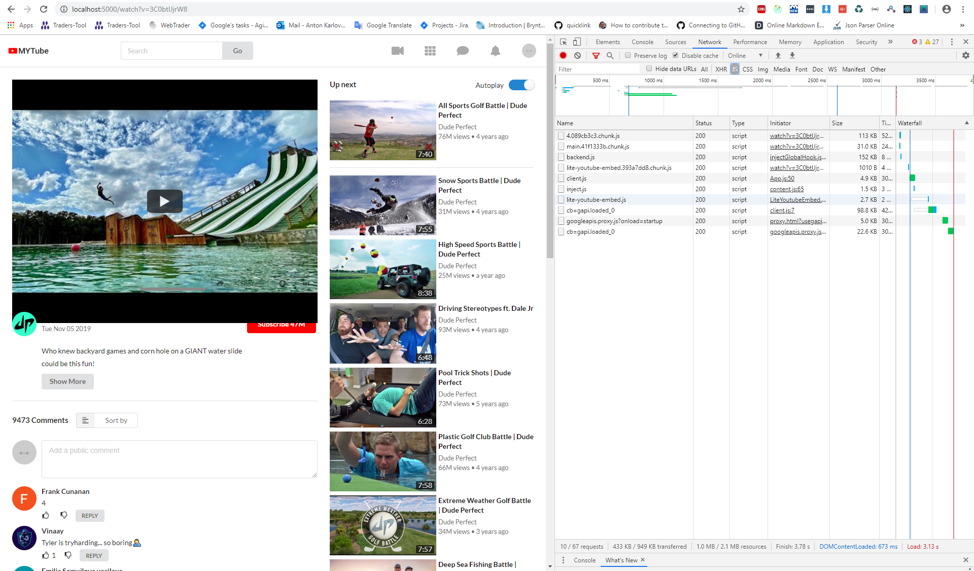 [Demos] YouTube · Issue #87 · GoogleChromeLabs/adaptive-loading · GitHub