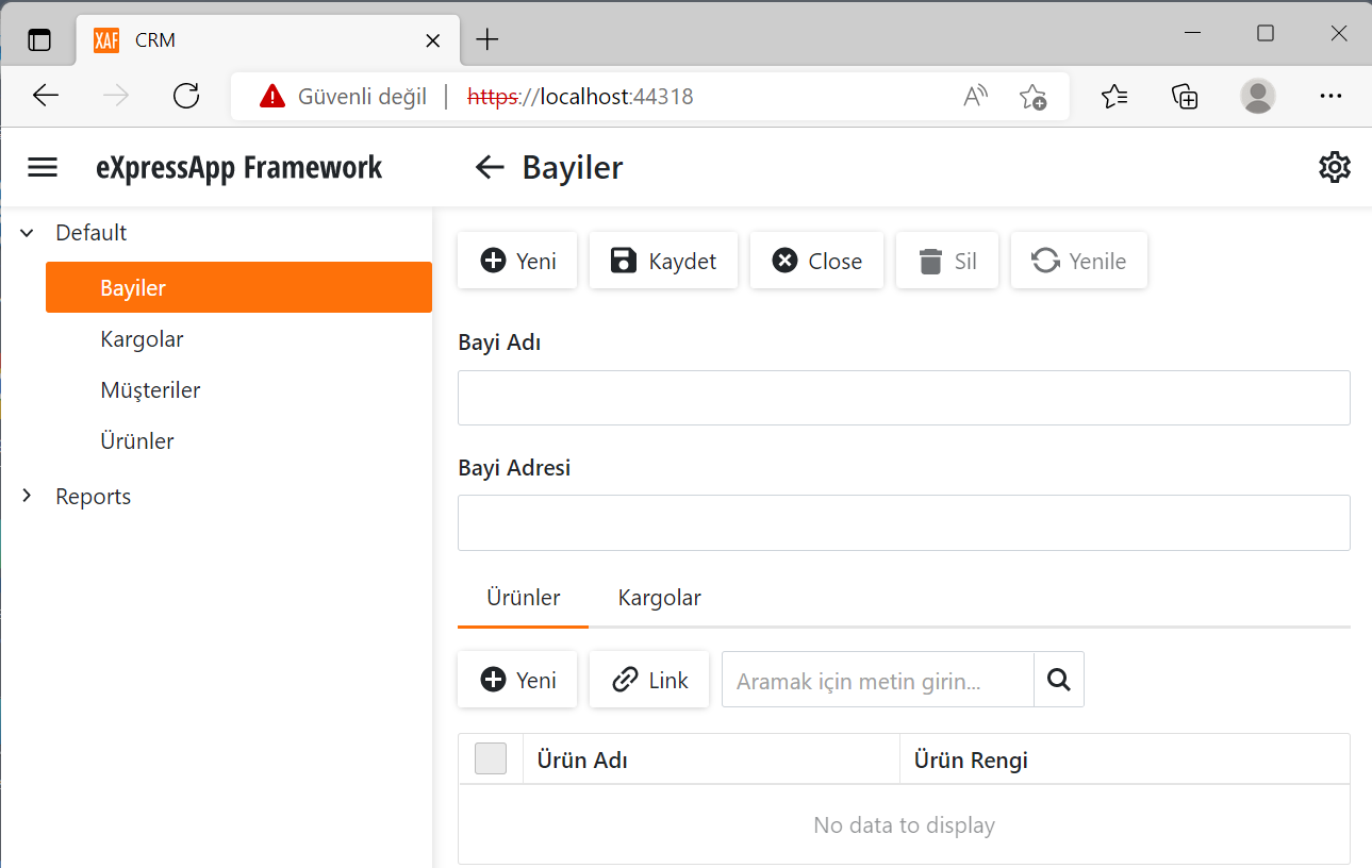 GitHub - fatmaaktas/devexpress_xaf_crm: Devexpress Xaf CRM Projesi