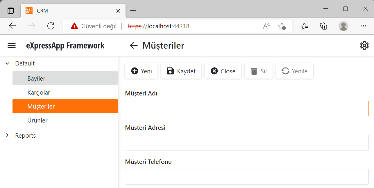 GitHub - fatmaaktas/devexpress_xaf_crm: Devexpress Xaf CRM Projesi