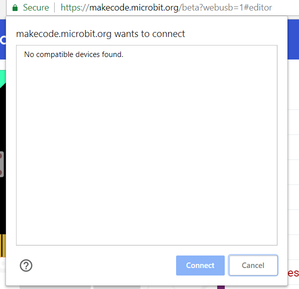 Cannot pair Microbit to Chrome Webusb · Issue #1211 · microsoft/pxt-microbit · GitHub