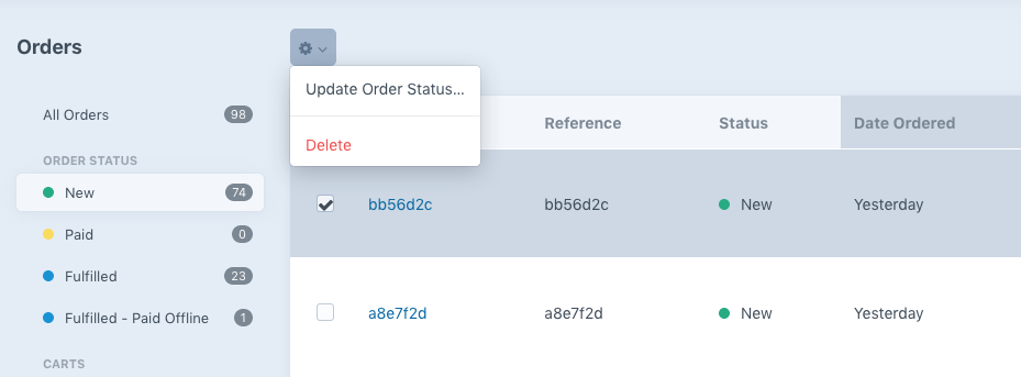 No Update Order Status option · Issue #1433 · craftcms/commerce · GitHub