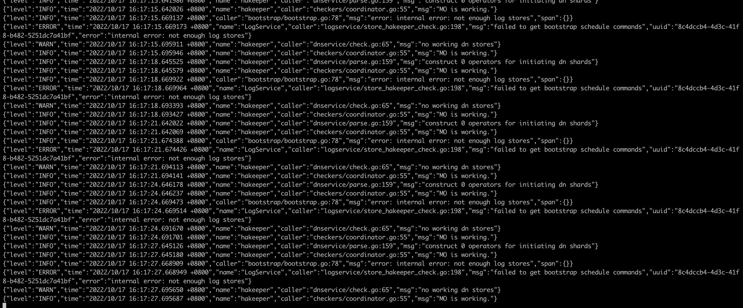 [Bug]: after deleting all store folders, MO restart is still not successful · Issue #5681 ...