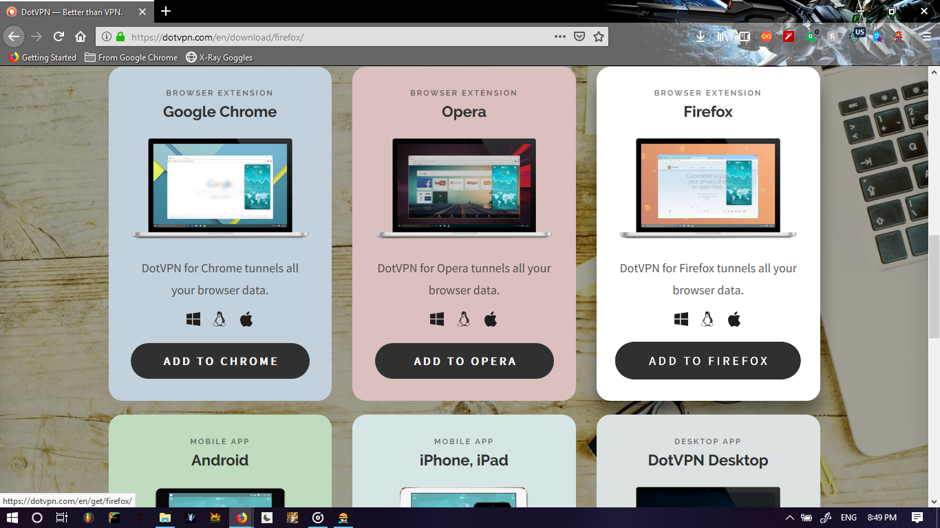 DotVPN Extension error for FireFox · Issue #13457 · mozilla/addons · GitHub