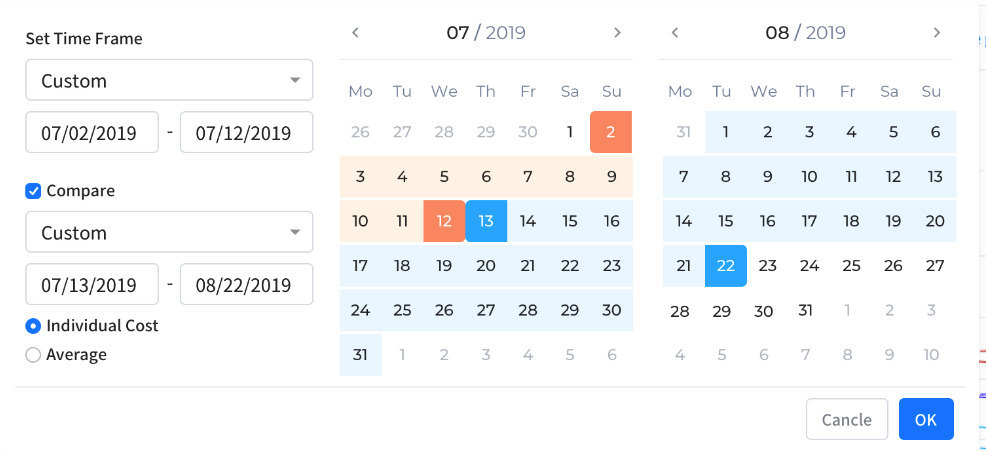 Support two ranges in one daterange picker · Issue #88 · Innologica/vue2-daterange-picker · GitHub