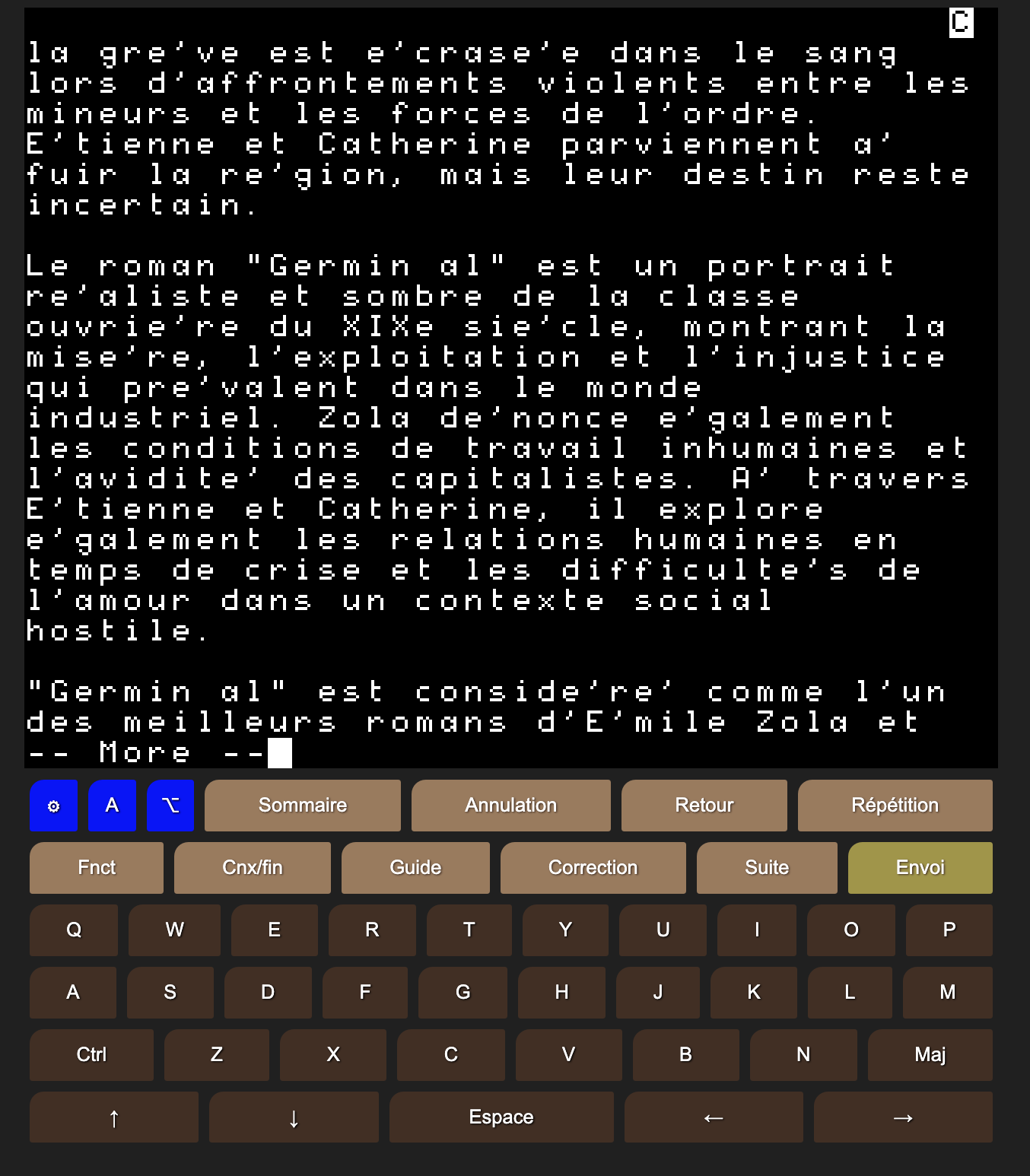 bbs.retrocampus.com >> CHATGPT >> accents not displayed properly > a way to simplify it ...