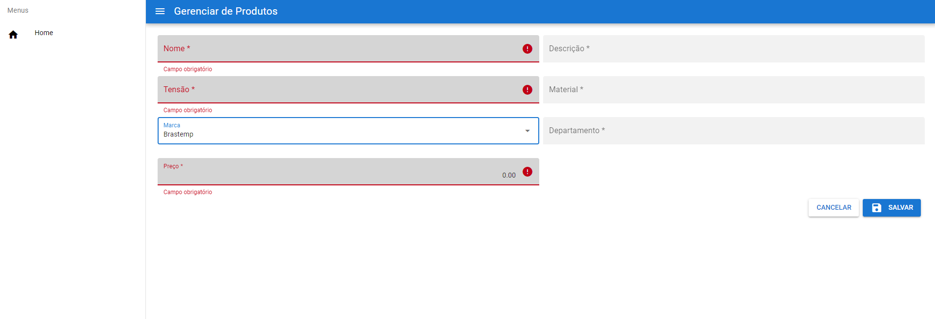 GitHub - jadyelsousa/laravel-vue-crud: Um projeto gerenciador de produtos com Laravel e Vue