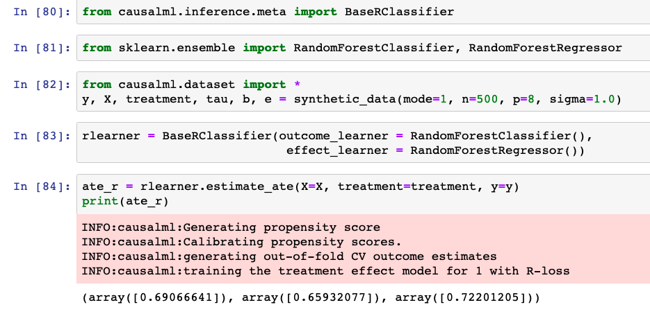 R-Learner raises AttributeError. · Issue #313 · uber/causalml · GitHub