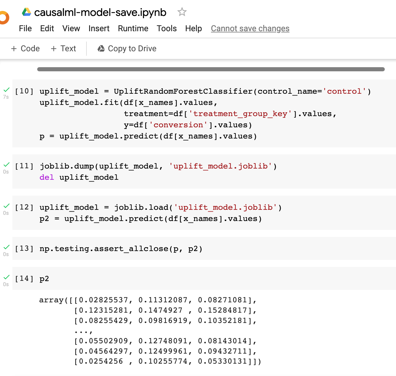 How Can I Save A Uplifttreeclassifier Model · Issue 513 · Ubercausalml · Github