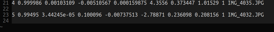 Missing one image with point_triangulator & error with 2 images. · Issue #1291 · colmap/colmap ...