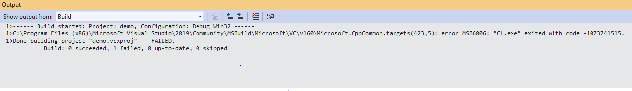Error while building in Visual Studio 2019 · Issue #214 · microsoft ...