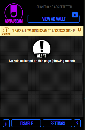 [Opera] "Allow access to search page results" notification not showing · Issue #1979 · dhowe ...