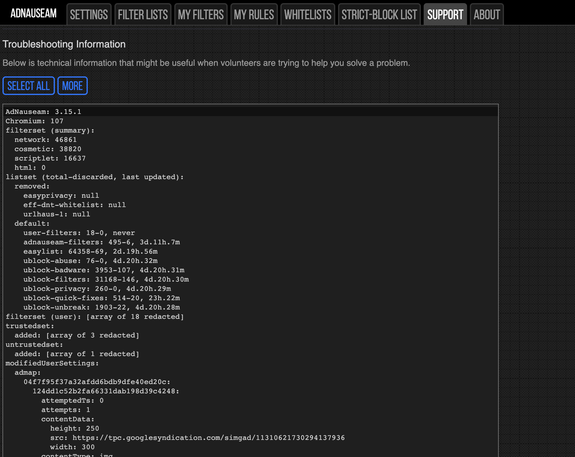 Youtube Subscriptions Not Loading · Issue 2211 · Dhoweadnauseam · Github