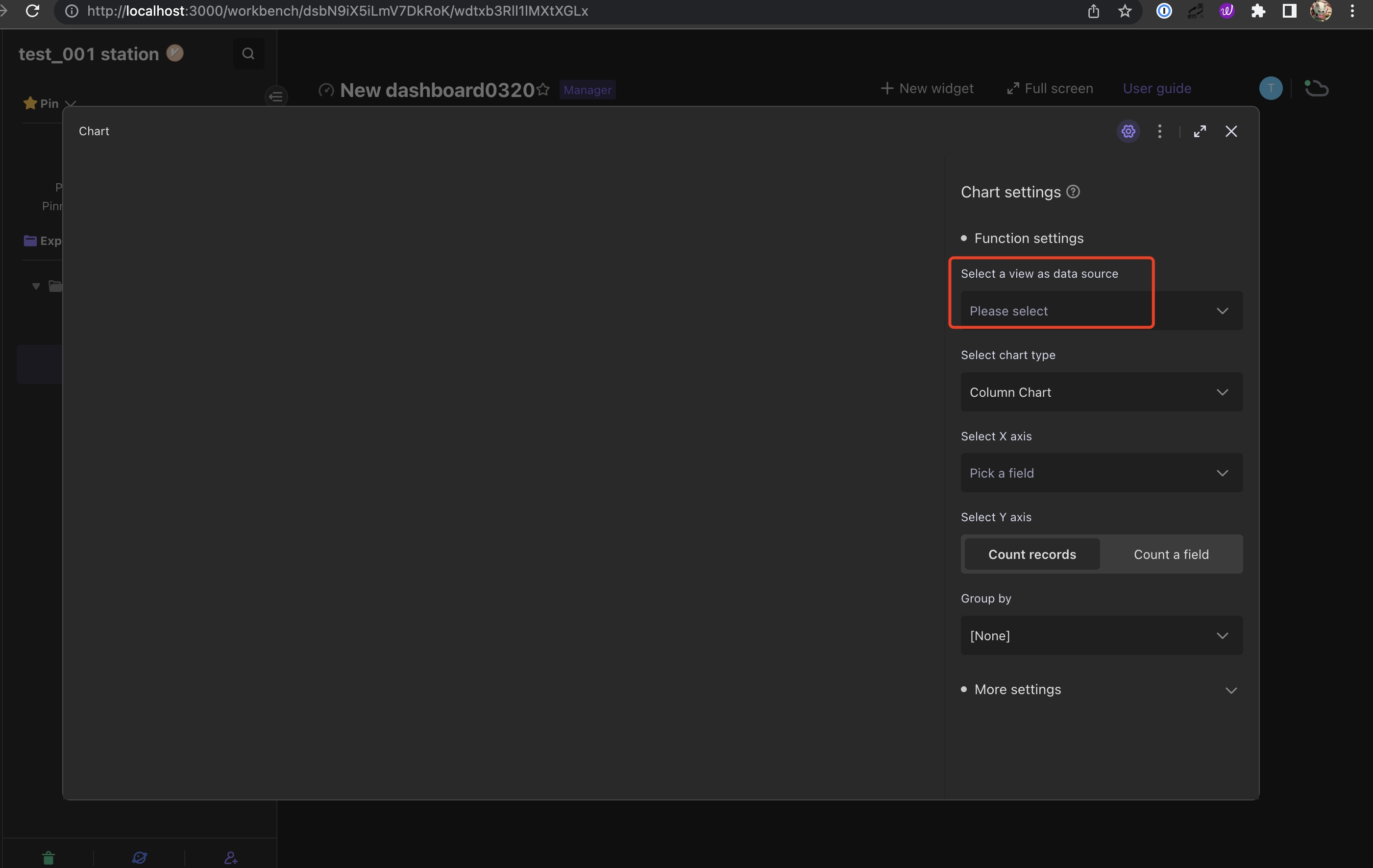 fix: default view should be added automatically when adding a chart. · Issue #592 · apitable ...